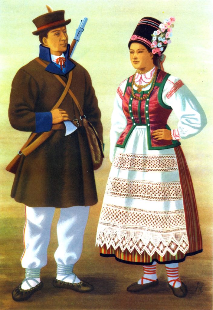 Ubiór Kurpiów - Leman